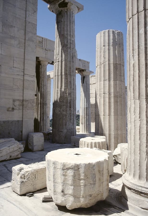 Acropolis of Athens ruins stock photo. Image of greece - 25721036