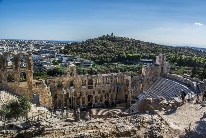 Acropolis editorial image. Image of polis, panorama, view - 83539695