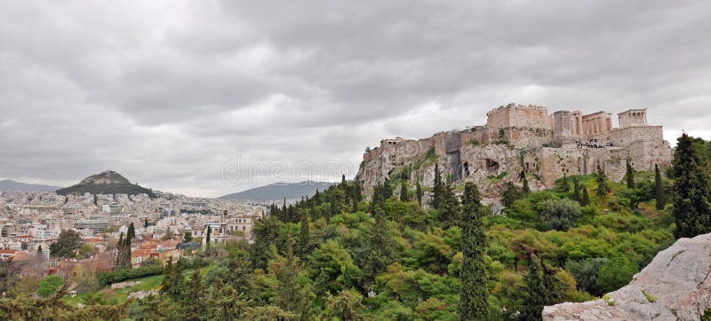 Acropolis of Athens stock photo. Image of monument, classic - 76399118