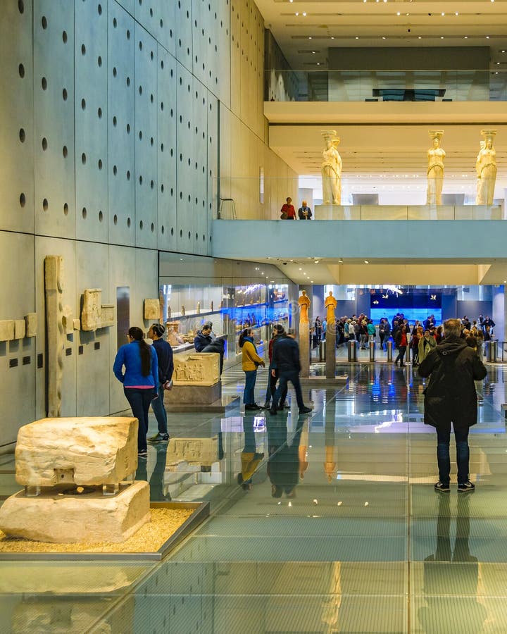Acropolis Museum, Athens, Greece Editorial Photo - Image of museum ...