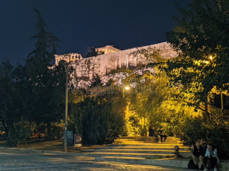 Acropolis editorial stock photo. Image of athens, pretty - 165214238