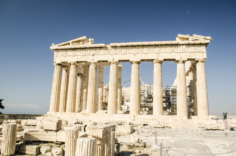 Acropolis, Parthenon, Athens, Greece Stock Photo - Image of parthenon ...