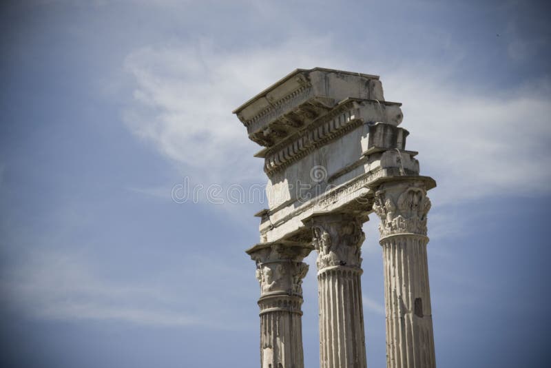 Acropolis of Rome stock photo. Image of architec, acropole - 104623060