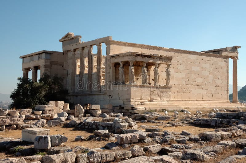 Athena, greece stock photo. Image of bright, ancient, landmark - 7712384