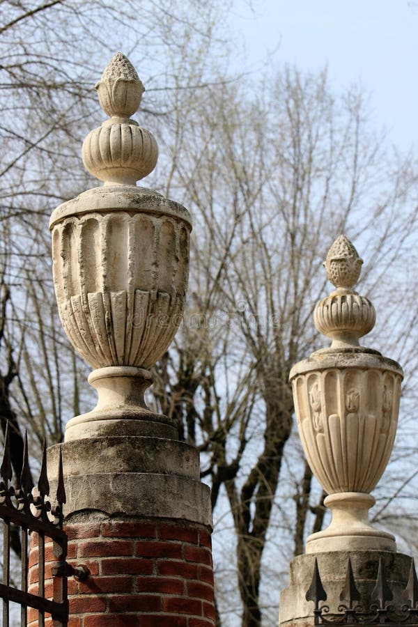 Acroterium or Acroterion a Calssic Architectural Element Stock Photo ...