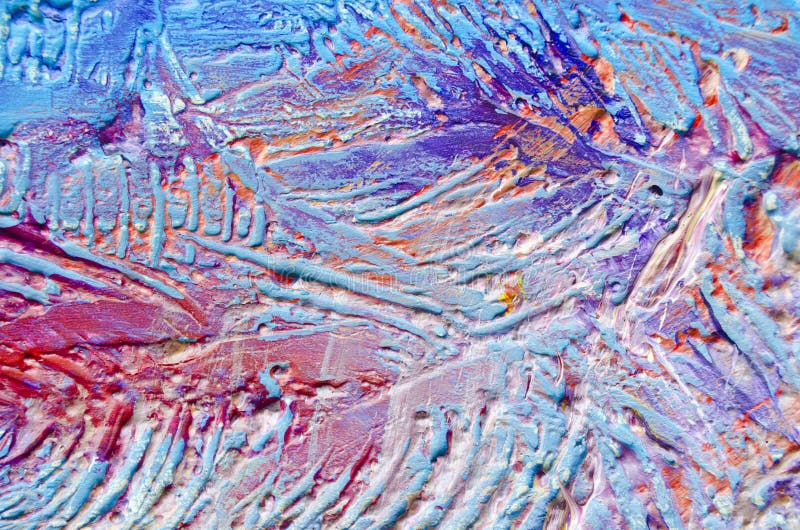 Acrylic Abstract Painting Texture. Abstract Color Background Stock ...