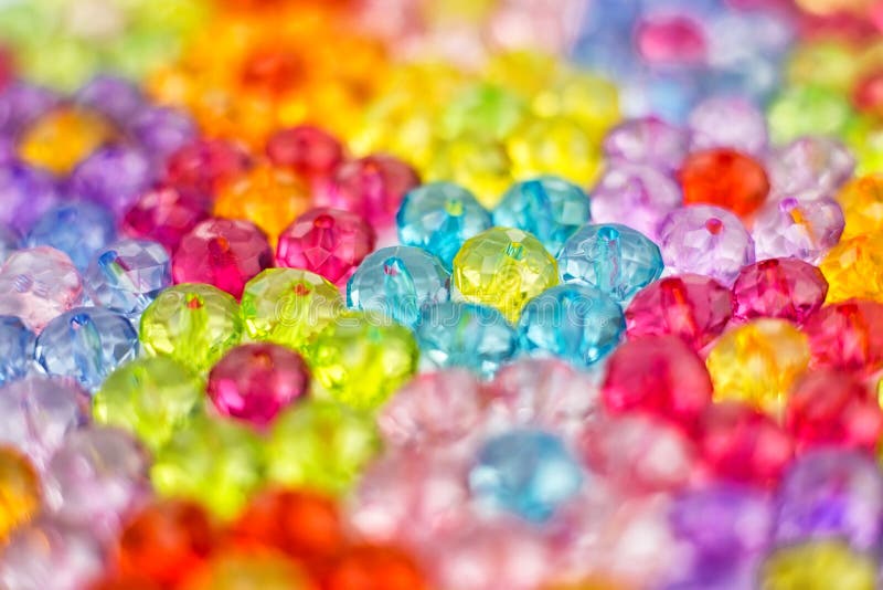 Background of Colored Beads, Background of Flowers Made of Colored ...