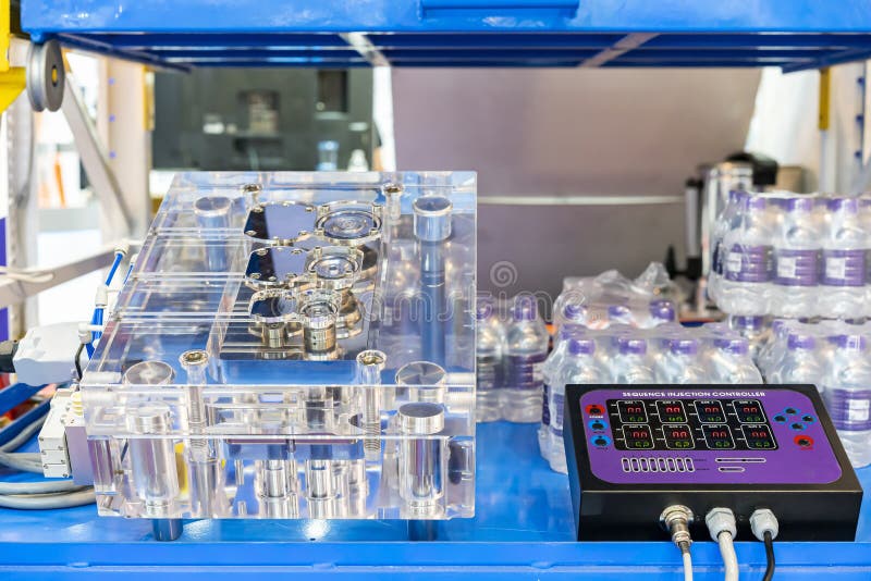 Acrylic or Clear Plastic Mold with Sequence Injection Controller Box ...