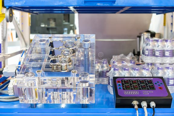 Acrylic or Clear Plastic Mold with Sequence Injection Controller Box ...