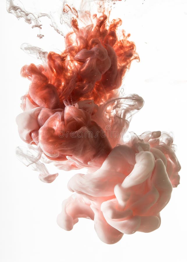 Abstract ink in water stock image. Image of dynamic, science - 18001383