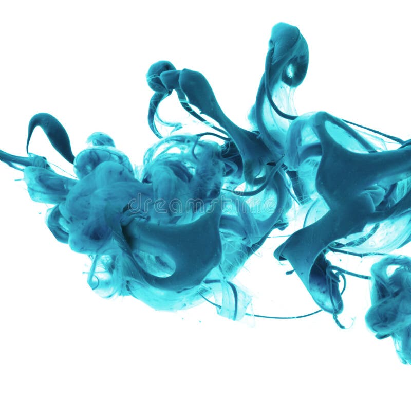 Acrylic colors in water. stock photo. Image of color - 78834498