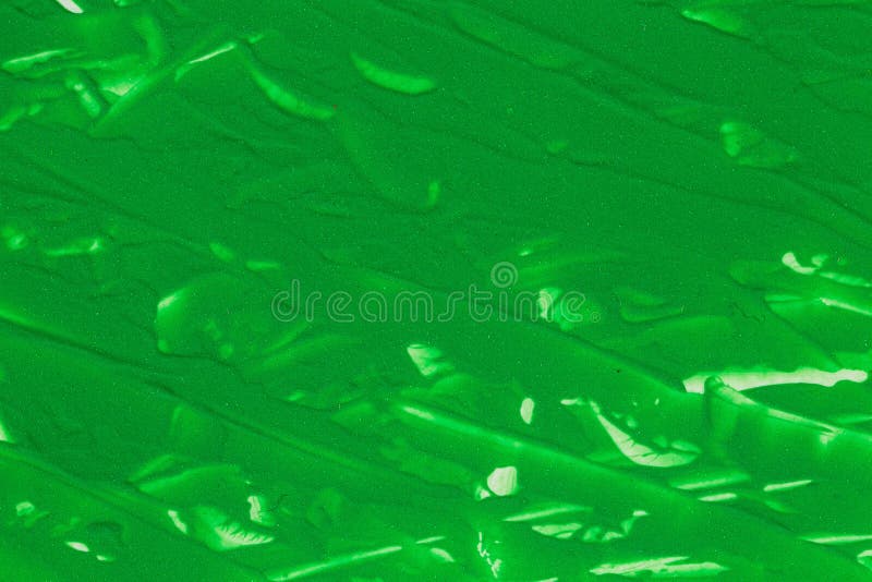 Acrylic Green Paint Texture Background Stock Image - Image of graphic ...