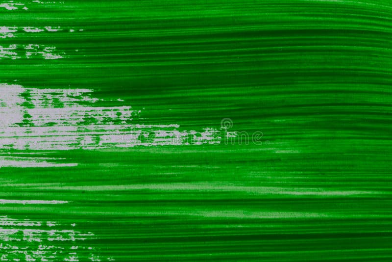 Acrylic Green Paint Texture Background Stock Image - Image of ...