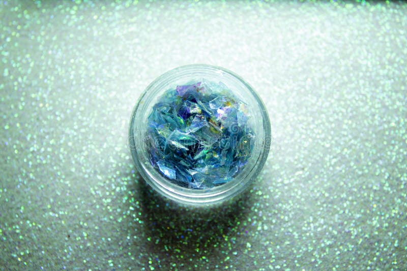 Acrylic Nail Decoration Powder Stock Image - Image of painting, bokeh ...