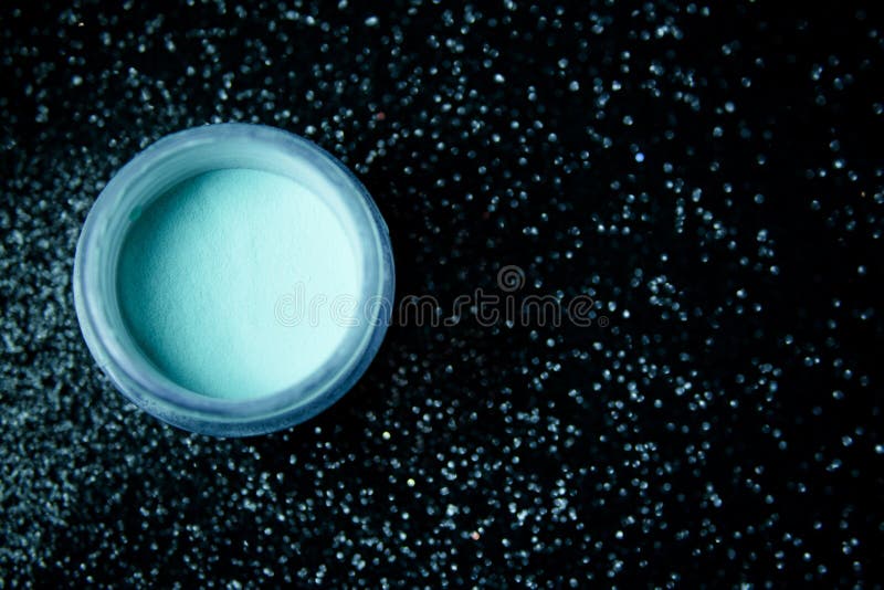 Acrylic Nail Decoration Powder Stock Photo - Image of painting ...