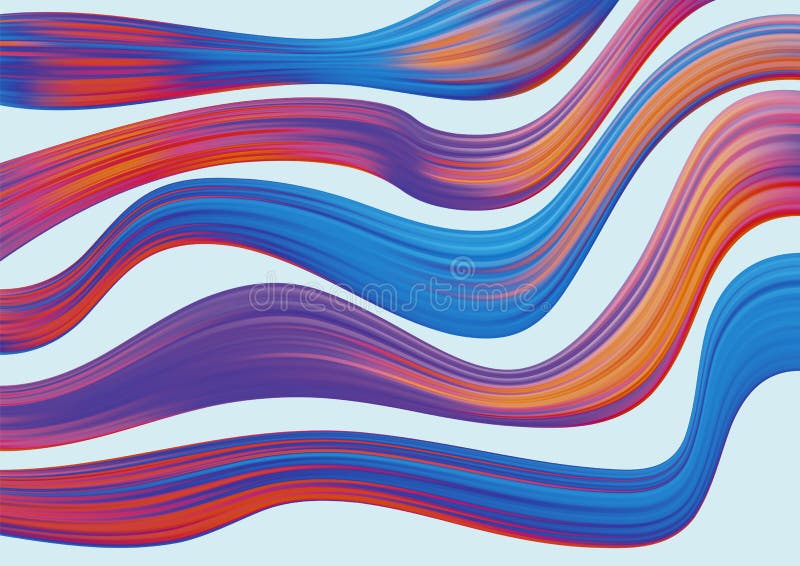 Acrylic paint stock vector. Illustration of fluid, stroke - 139416902