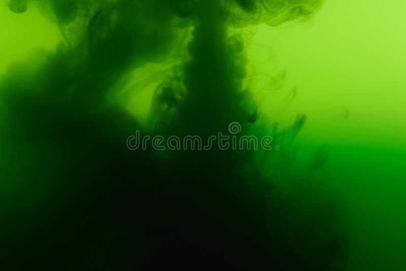 Acrylic Paint Mixed Background Stock Photo - Image of green, black ...