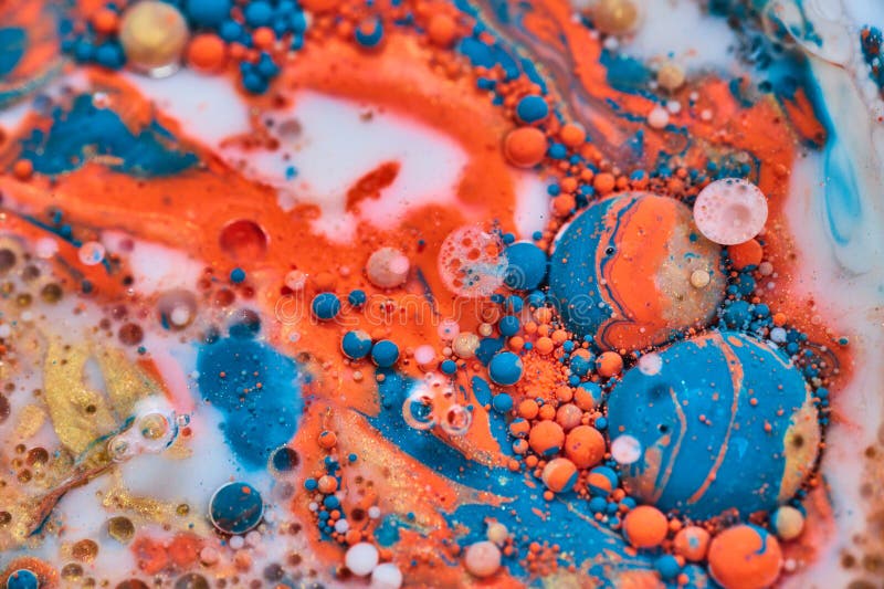 Acrylic Paint Oil Milk Bubbles Background Stock Image - Image of yellow ... Acrylic Paint Oil Milk Bubbles Background Stock Image - Image of yellow ...