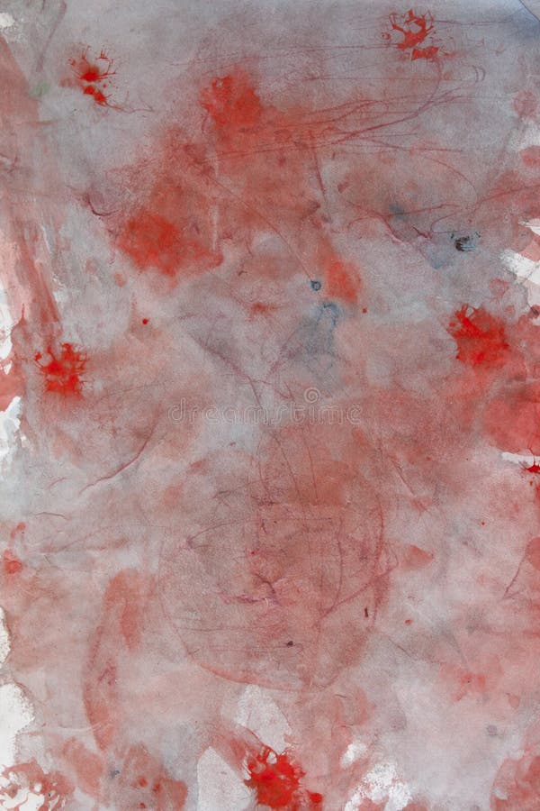 Acrylic Paint on Paper- Colorful Streaks Stock Photo - Image of brown ...