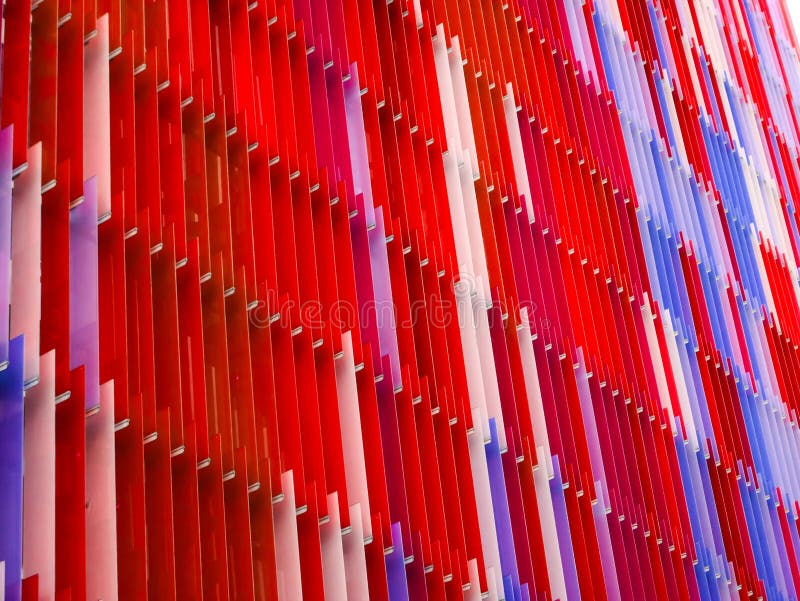 Acrylic Plastic Sheet Interior Vertical and Color Orange Purple Red ...