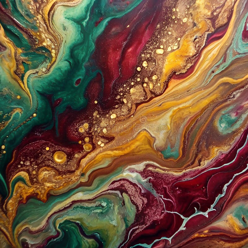 Acrylic Pouring Texture for Pattern Designs, AI Generated Stock ...