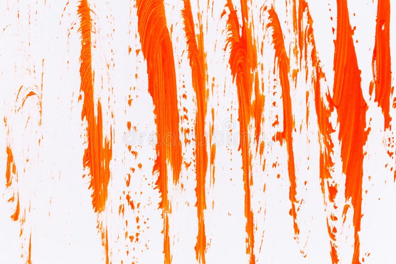 Acrylic Red Orange Paint Texture Background Stock Photo - Image of ...