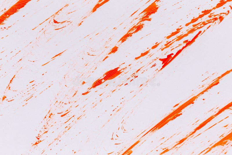 Acrylic Red Orange Paint Texture Background Stock Image - Image of ...