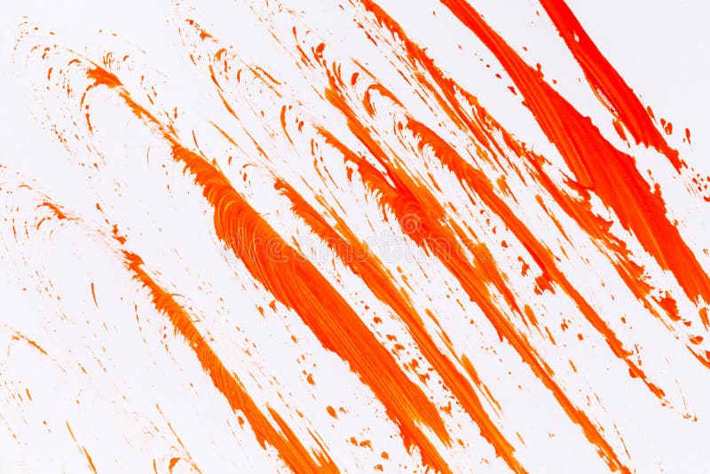 Acrylic Red Orange Paint Texture Background Stock Photo - Image of ...