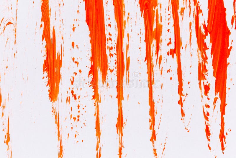 Acrylic Red Orange Paint Texture Background Stock Photo - Image of ...