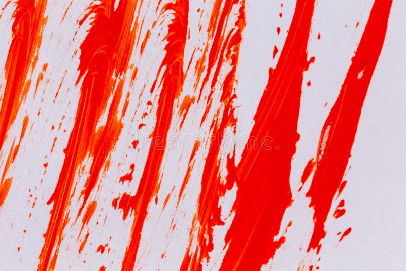 Acrylic Red Orange Paint Texture Background Stock Image - Image of ...