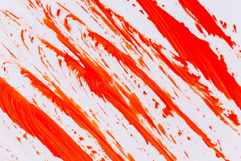 Acrylic Red Orange Paint Texture Background Stock Photo - Image of ...