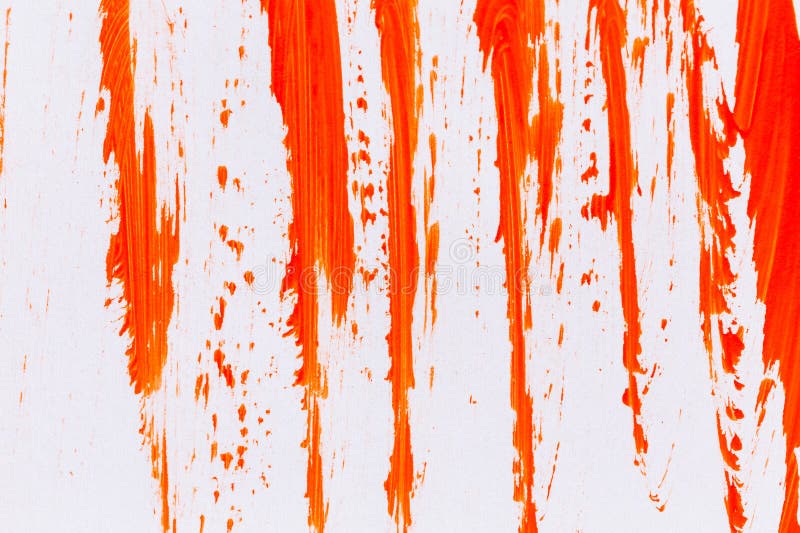 Acrylic Red Orange Paint Texture Background Stock Image - Image of ...