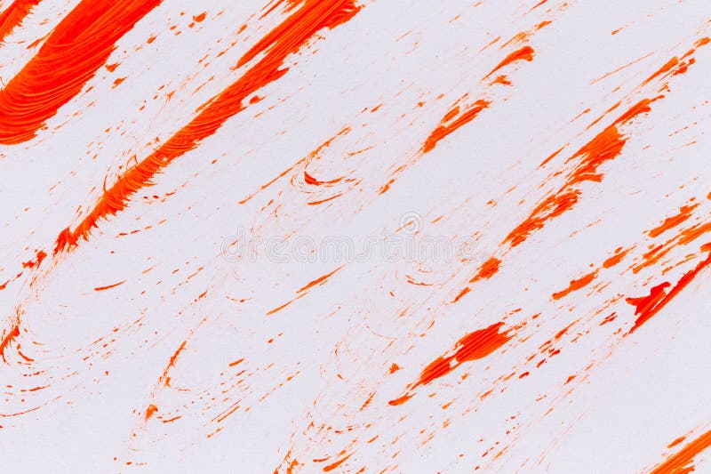 Acrylic Red Orange Paint Texture Background Stock Photo - Image of ...