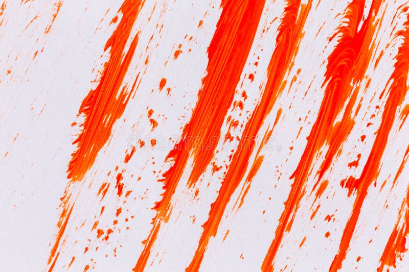 Acrylic Red Orange Paint Texture Background Stock Image - Image of ...