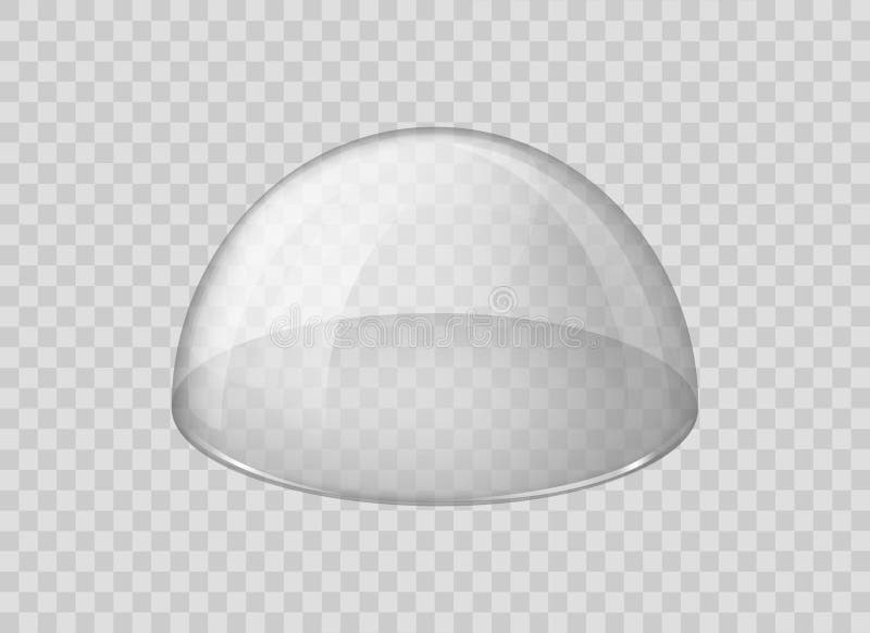Acrylic Sphere 3d Transparent Stock Vector - Illustration of clear ...