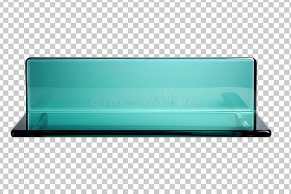 Acrylic Table Top on Transparent Background Stock Photo - Illustration ...