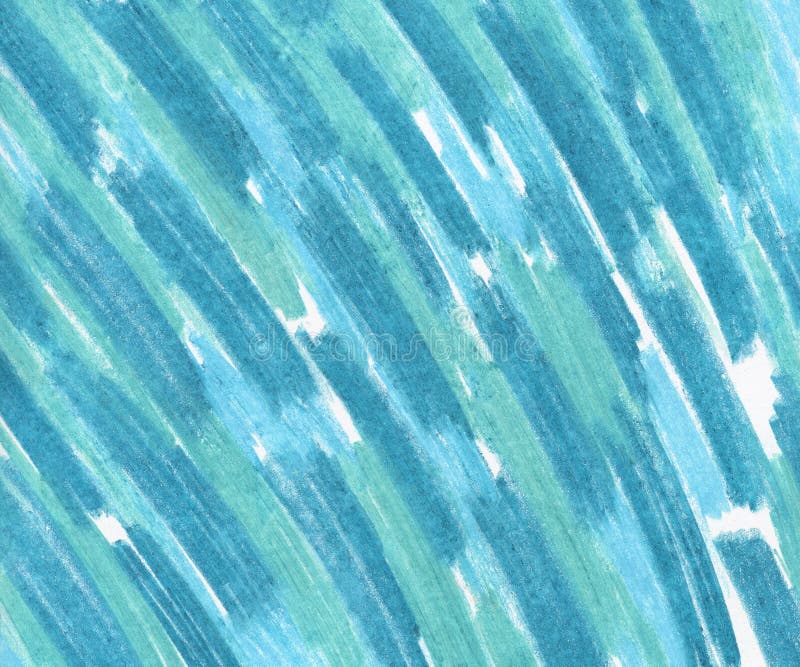 Acrylic Texture, Blue Handmade Background for Print Stock Image - Image ...