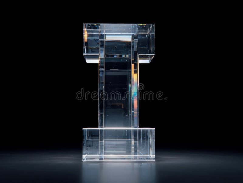 Acrylic Trophy with Multi-layered, Abstract Architectural Design Clear ...