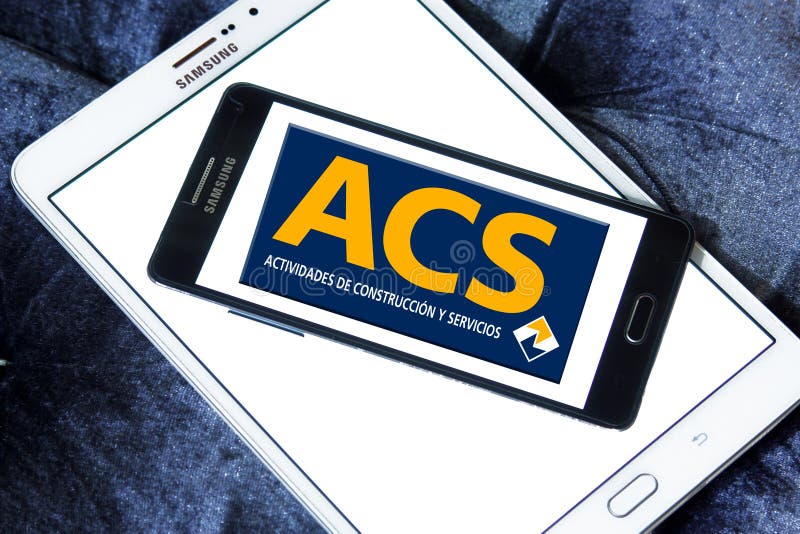 Acs Construction Group Logo Editorial Stock Photo - Image of crcc ...
