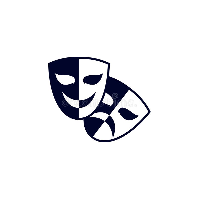 Acting for Movie Icon Logo Vector Template, Creative Movie Logo Concept ...