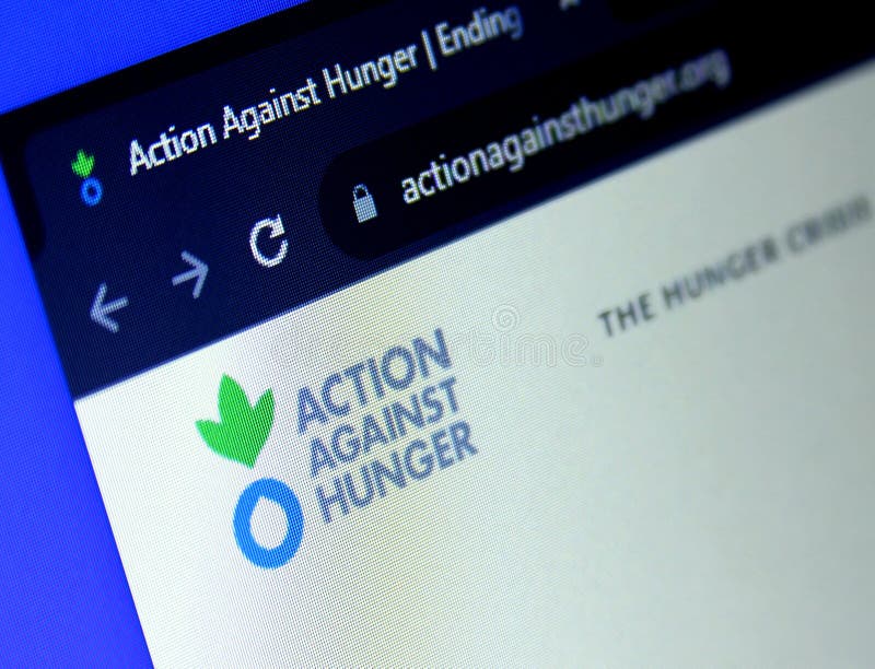 Action Against Hunger Humanitarian Organization Editorial Photo - Image ...