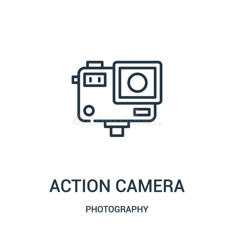Action Camera Outline Vector Gopro Stock Illustrations – 431 Action ...