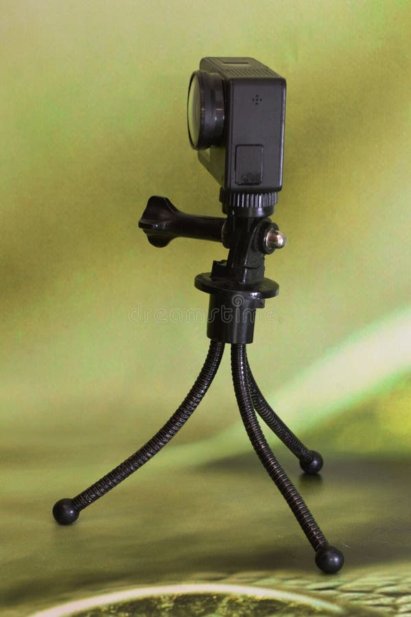 Action camera 4k stock photo. Image of hero, blue, camera - 242378362