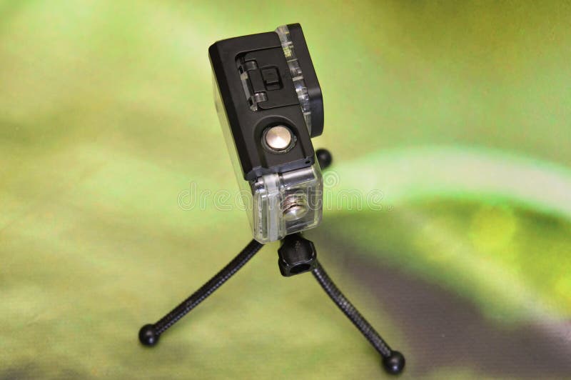 Action camera 4k stock image. Image of beach, highdefinition - 242378387