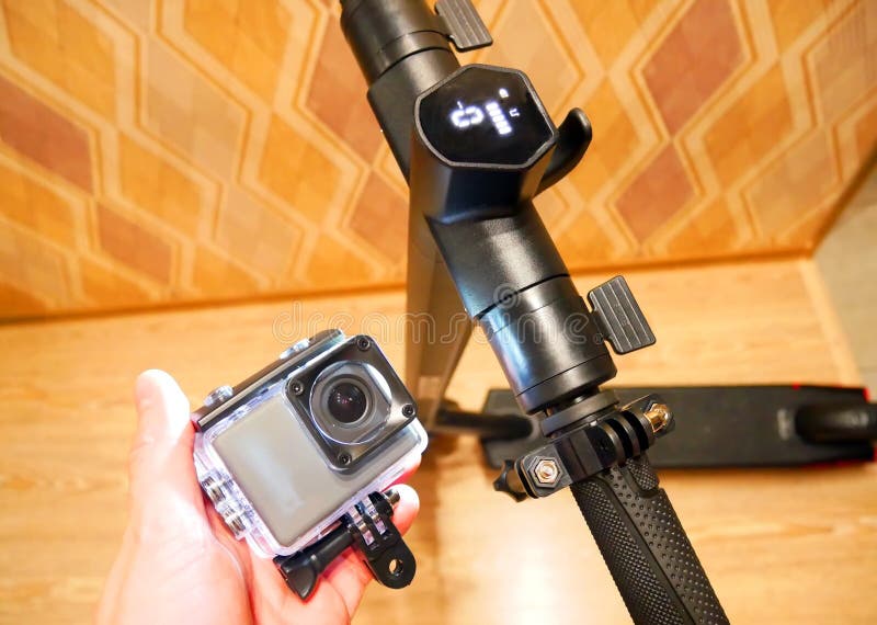 Action-camera for Shooting Nature and Objects. a Small Camera for ...