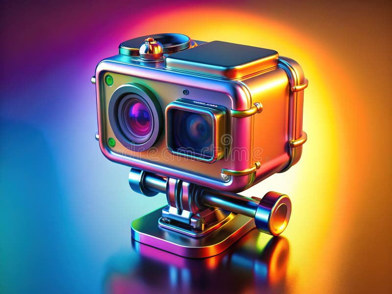 Action Camera Studio Showcase a 3D Rendered TiltShift Perspective for ...