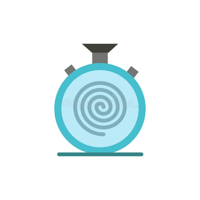 Action, Cycle, Flow, Nonstop, Slow Flat Color Icon. Vector Icon Banner ...