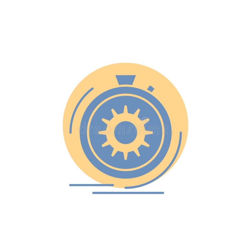 Action, Fast, Performance, Process, Speed Glyph Icon Stock Vector ...