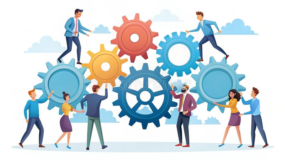 Action Plan for Business Project Implementation Stock Illustration ...