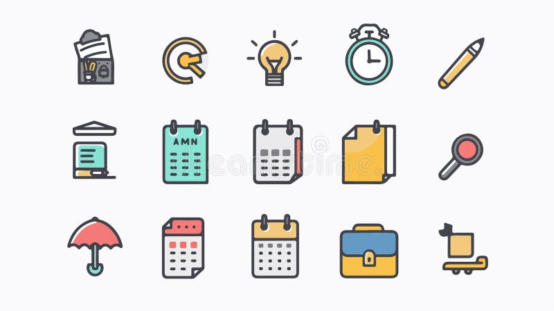 Action Plan Calendar Icon for Effective Scheduling and Time Management ...